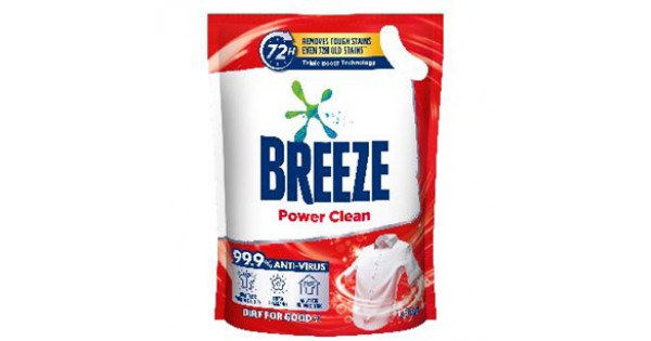 Breeze Power Clean Liquid Detergent Refill 1.5kg