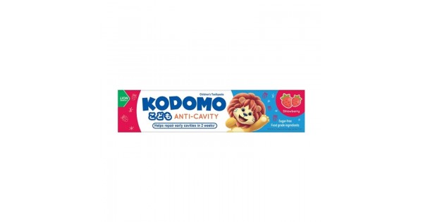 Lion Kodomo Children Toothpaste Strawberry 80g