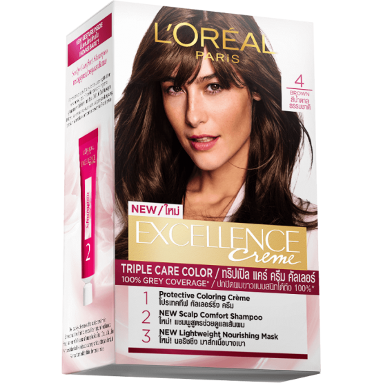 L'Oreal Excellence Crème Color No-4 Brown