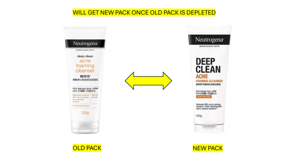 Neutrogena Deep Clean Acne Foaming Cleanser 100g