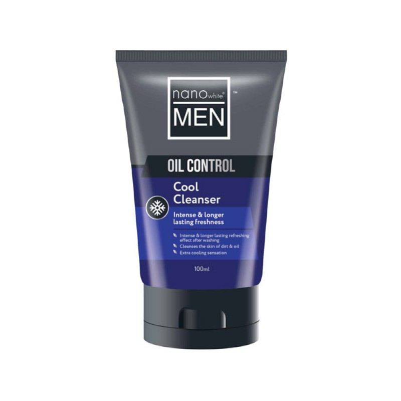Nanowhite Men Oil Control Cool Cleanser 100ml