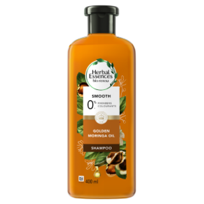 Herbal Essences Shampoo Smooth Golden Moringa Oil 400ml