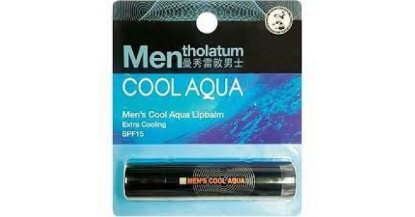 Mentholatum Men Cool Aqua Lipbalm SPF15 3.5g